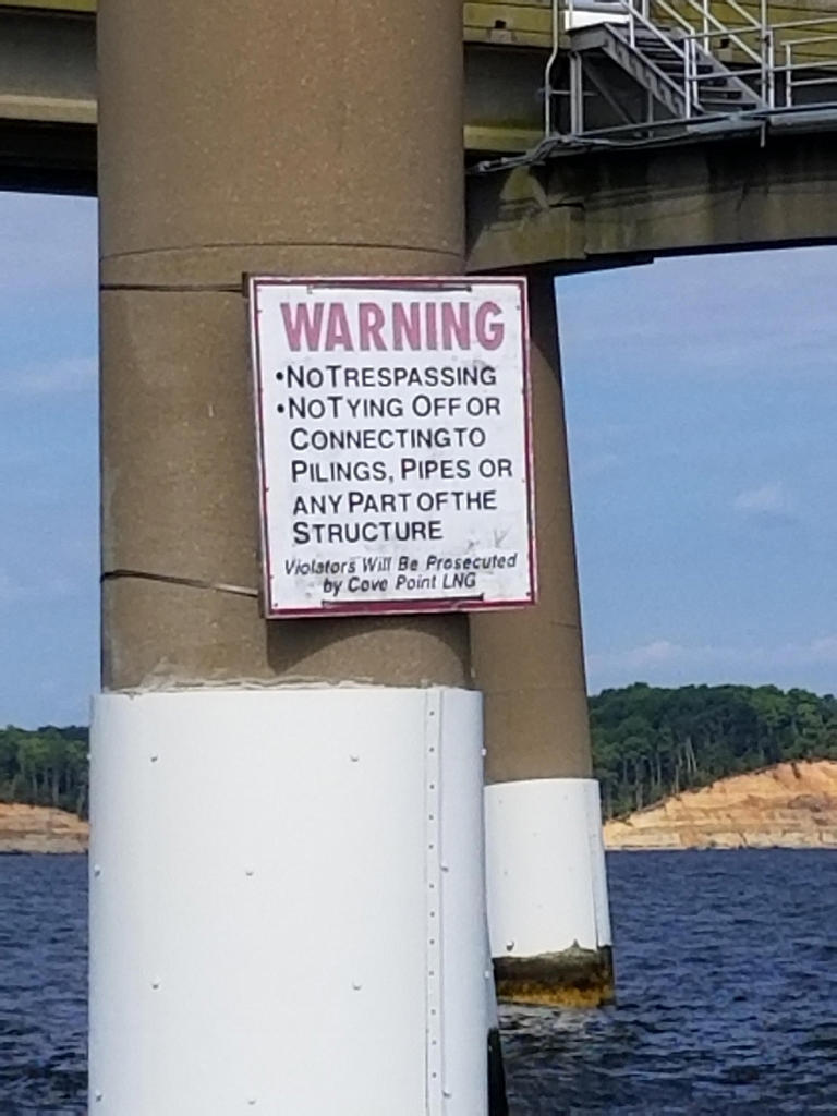 Safety Zone Enforced at Cove Point Terminal