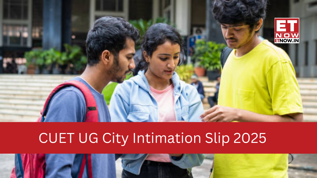 CUET UG City Intimation Slip 2025 PDF link at cuet.nta.nic.in; Steps to download