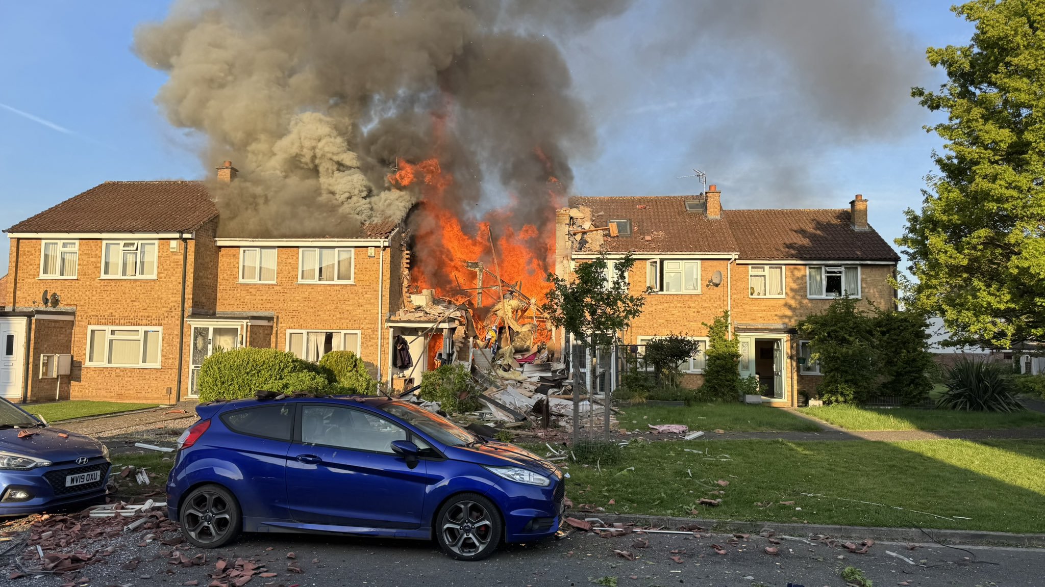 Bristol explosion: House almost completely destroyed in huge blast