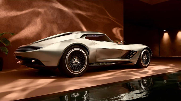 Leave It To A Mercedes Designer To Create An Incredible Corvette
