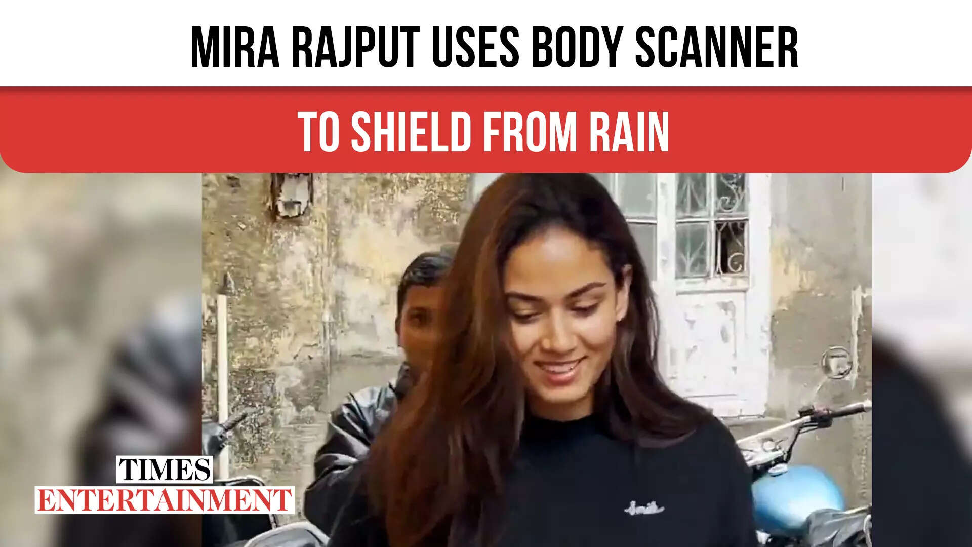 Mira Rajput Criticized for Using Body Scanner as Umbrella