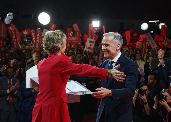 Mark Carney's dramatic election victory speech included a special ...