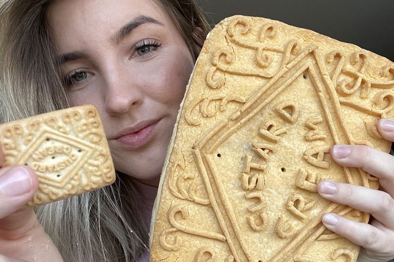 'I make monster versions of classic British biscuits - including 10,000 ...