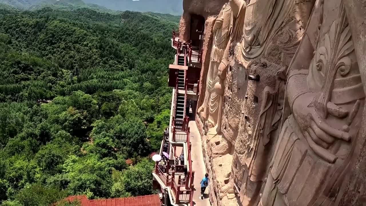 Diverse Splendors of Gansu, China: Nature's Art from the Sky