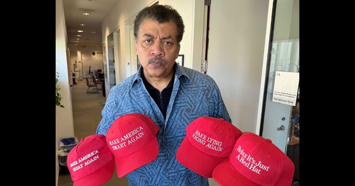 Neil deGrasse Tyson Went Viral After Posing on X With a MAGA Hat