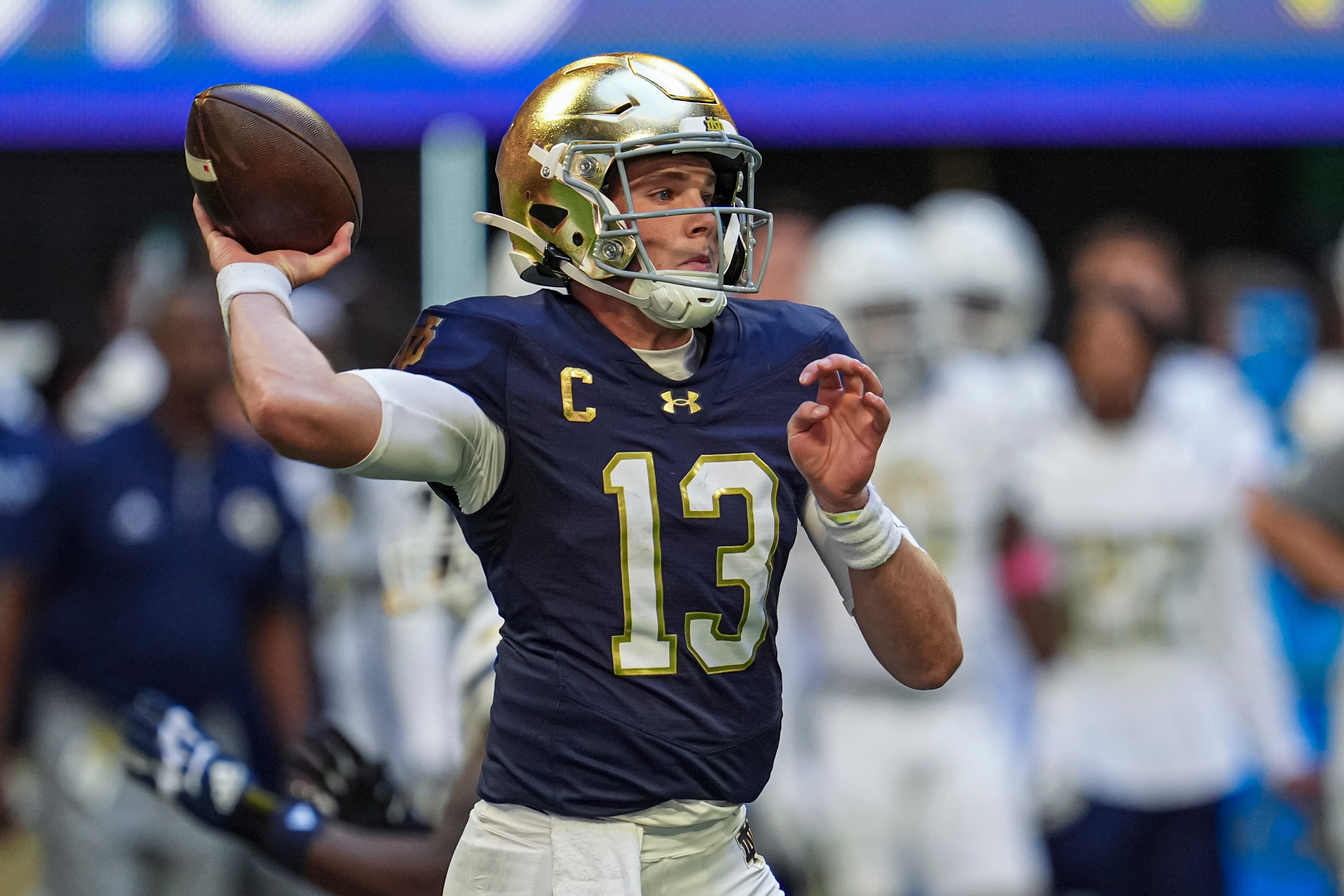 Former Indianapolis Colts' quarterback weighs in on Riley Leonard