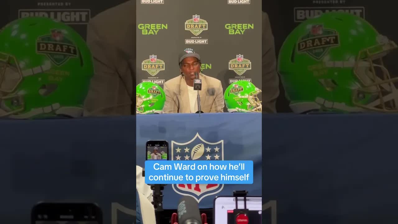#Titans QB Cam Ward has had a chip on his shoulder for a long time. # ...