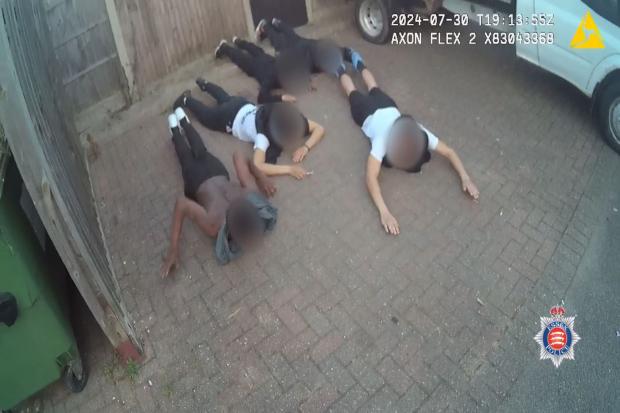 Watch: Shocking footage shows chaos in Southend as gangs fight with ...