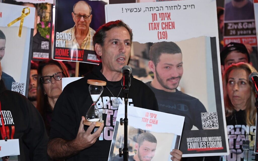 Father of American-Israeli hostage calls on Trump to negotiate directly ...