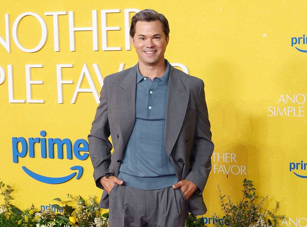Another Simple Favor’s Andrew Rannells Reacts to Blake Lively Question