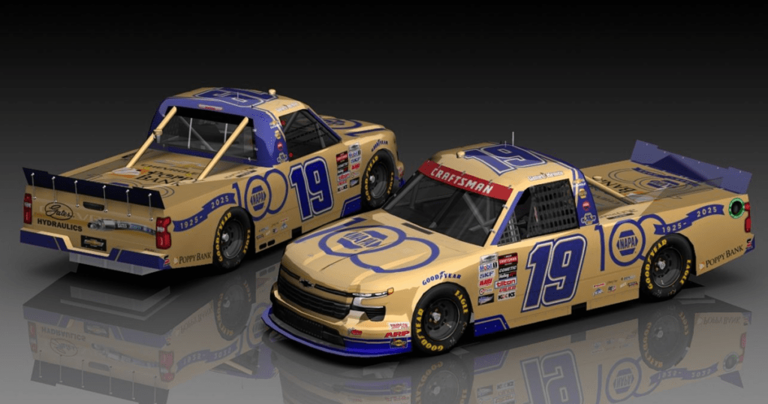 Chase Elliott gets special NAPA Centennial paint scheme for Texas Motor ...