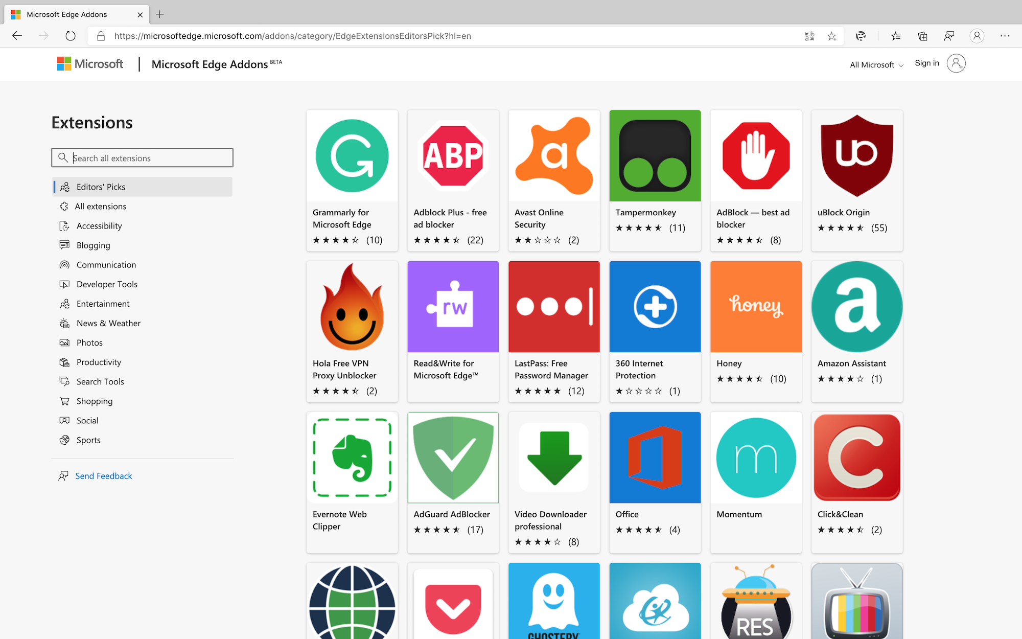 Descubre los mejores complementos de Edge para desarrolladores web en 2025