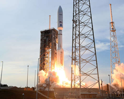 ULA launches Atlas V rocket for Amazon payload ULA launches Atlas V rocket for Amazon payload