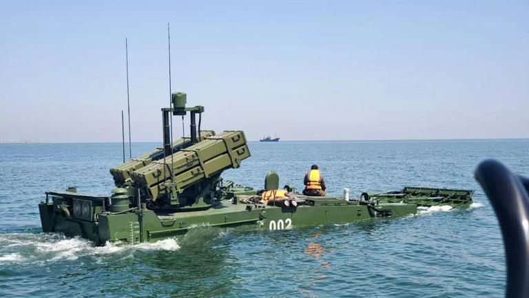 China transforms military truck into floating tank to hunt enemy assets ...