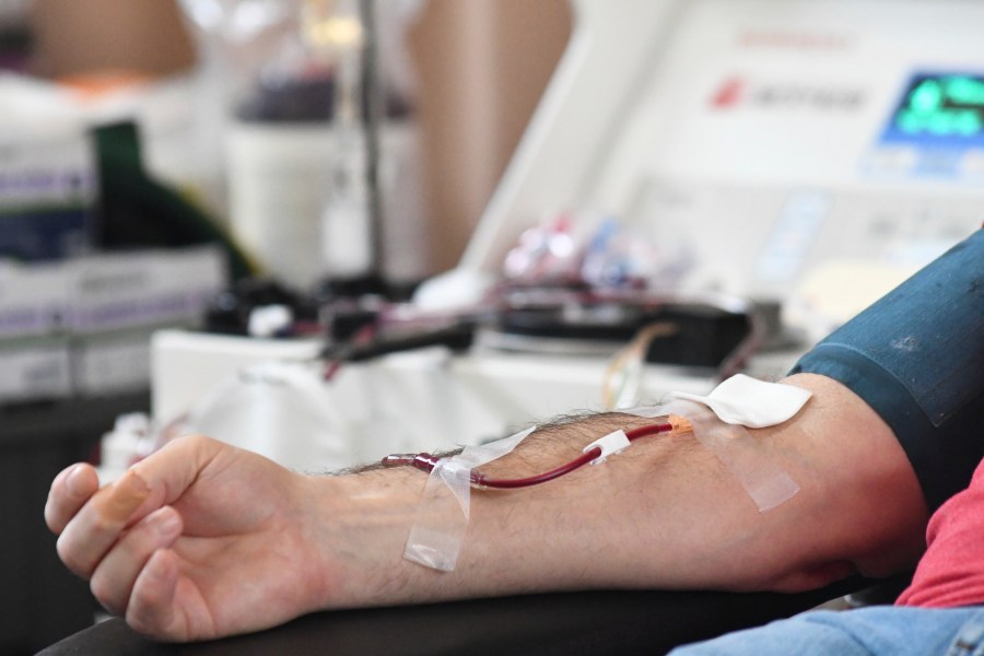 Hillsdale Hospital blood drive is underway