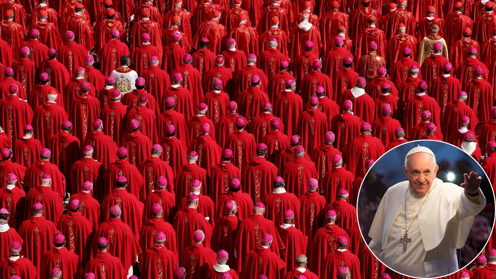 The cardinals have made a decision concerning the election of the next pope