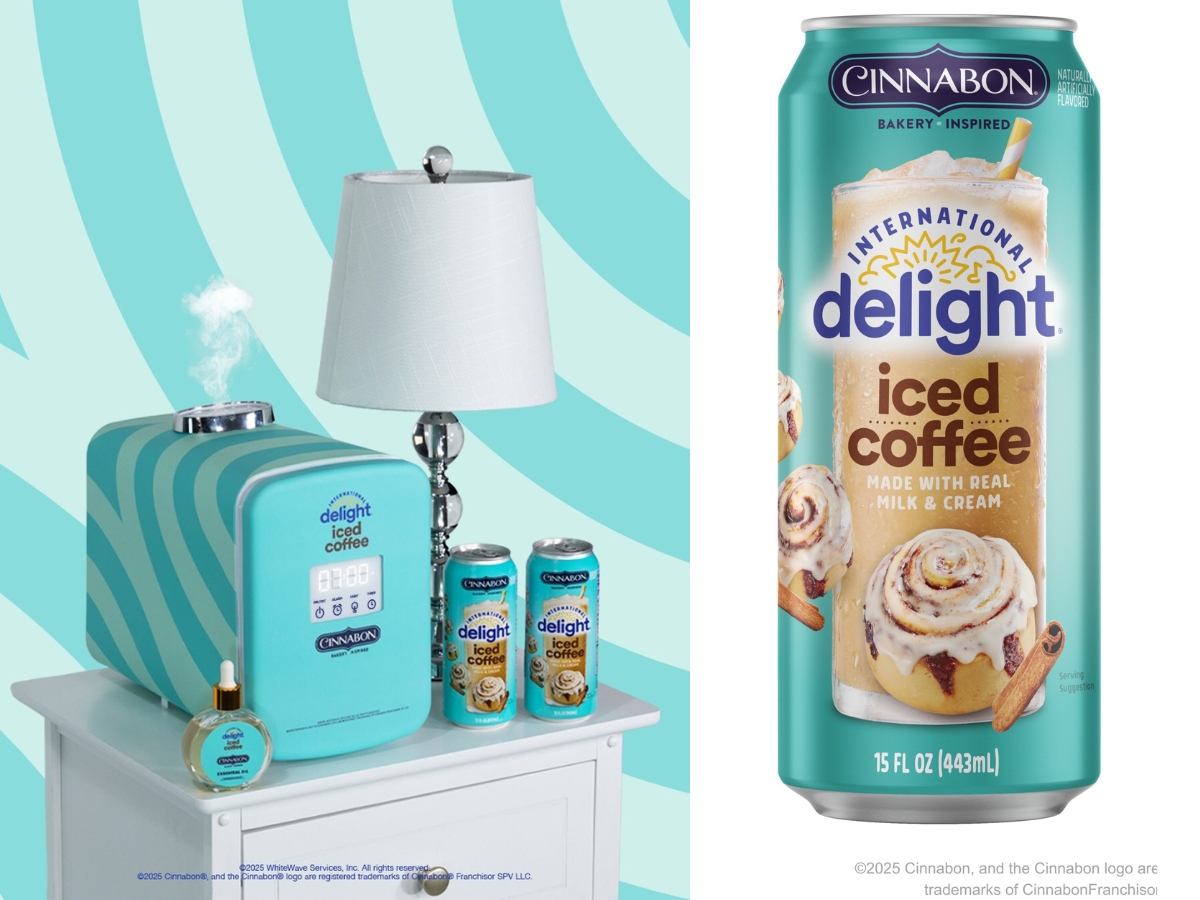 International Delight’s New Cinnabon® Iced Coffee & Scented Alarm ...