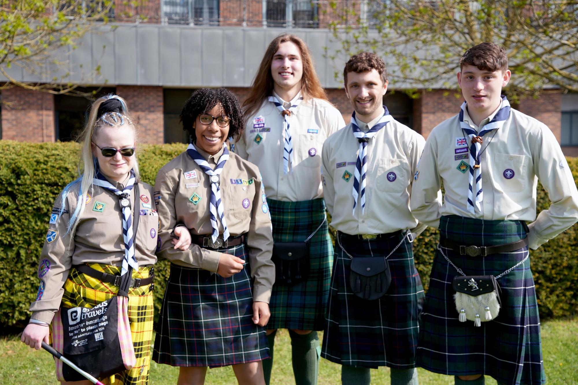 Chief Scout, Dwayne Fields Congratulates Scouts from Edinburgh on ...