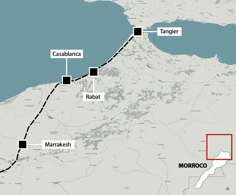 This new train journey links three of Morocco's most beautiful cities