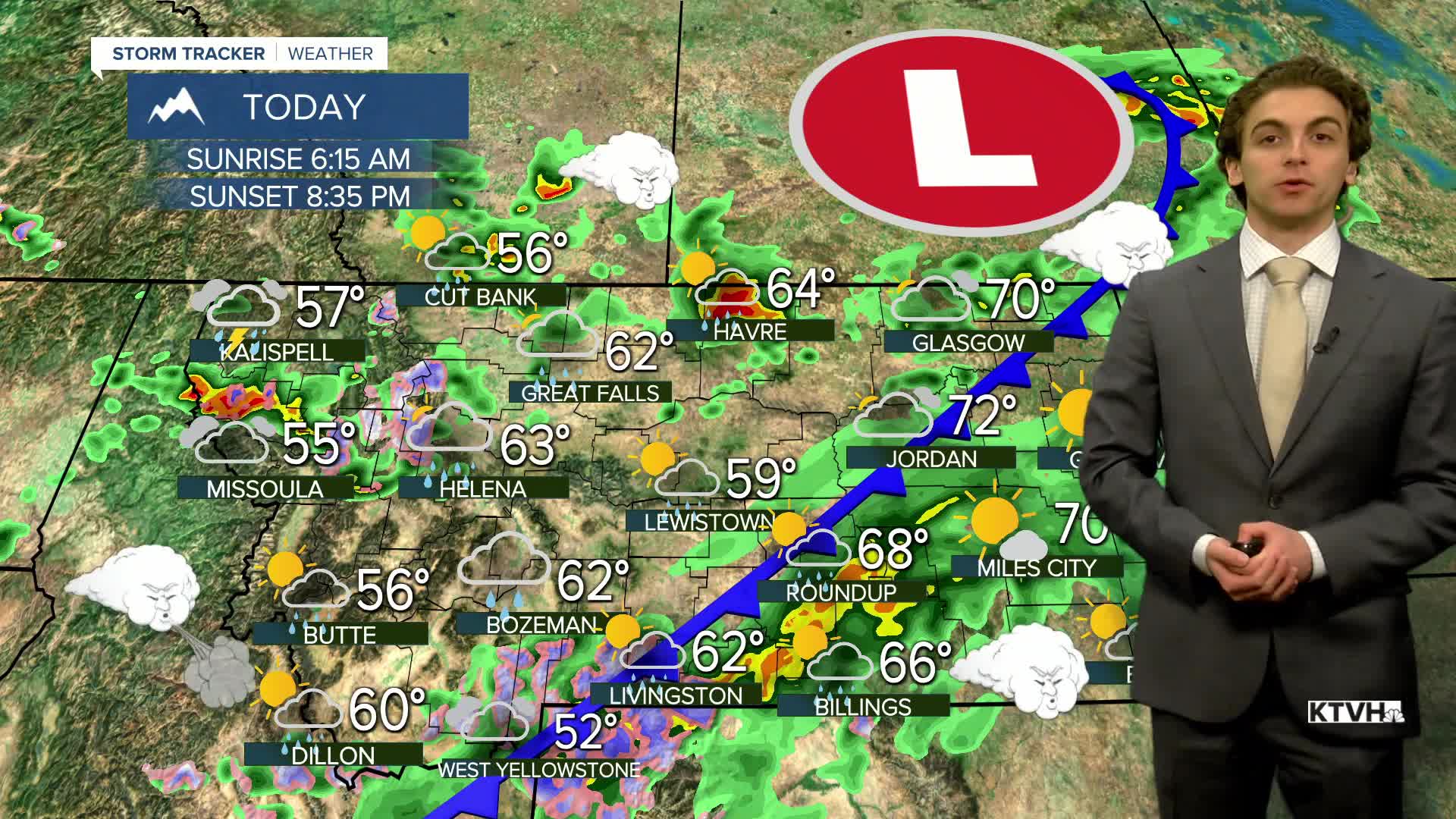 Daybreak Weather Forecast (4/29/25)