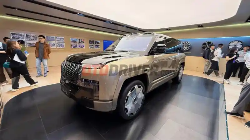 Rangka baru dari BYD, memungkinkan Yangwang U8L bisa angkat beban ...
