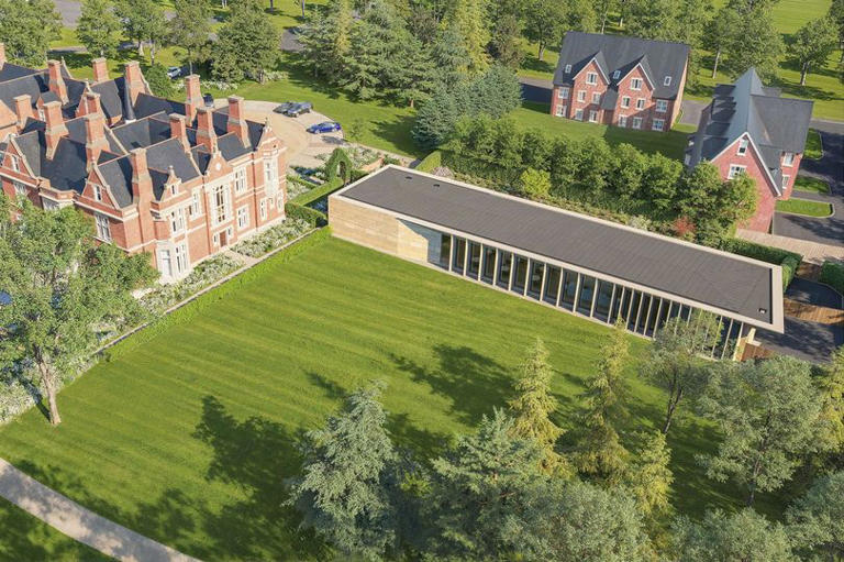 New image of Rockliffe Hall as upcoming restaurant and restoration ...