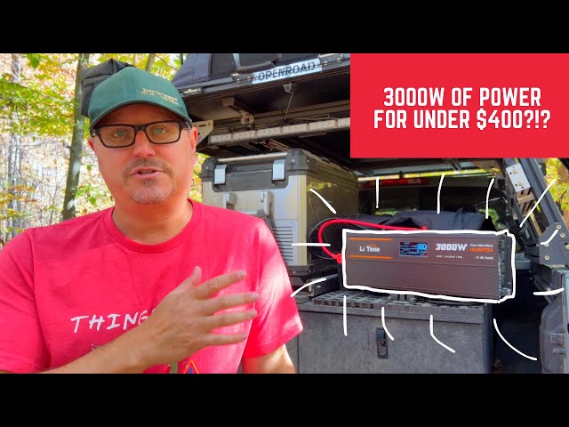LiTime 3000W Pure Sine Wave Inverter - Monster Power for Under $400 ...