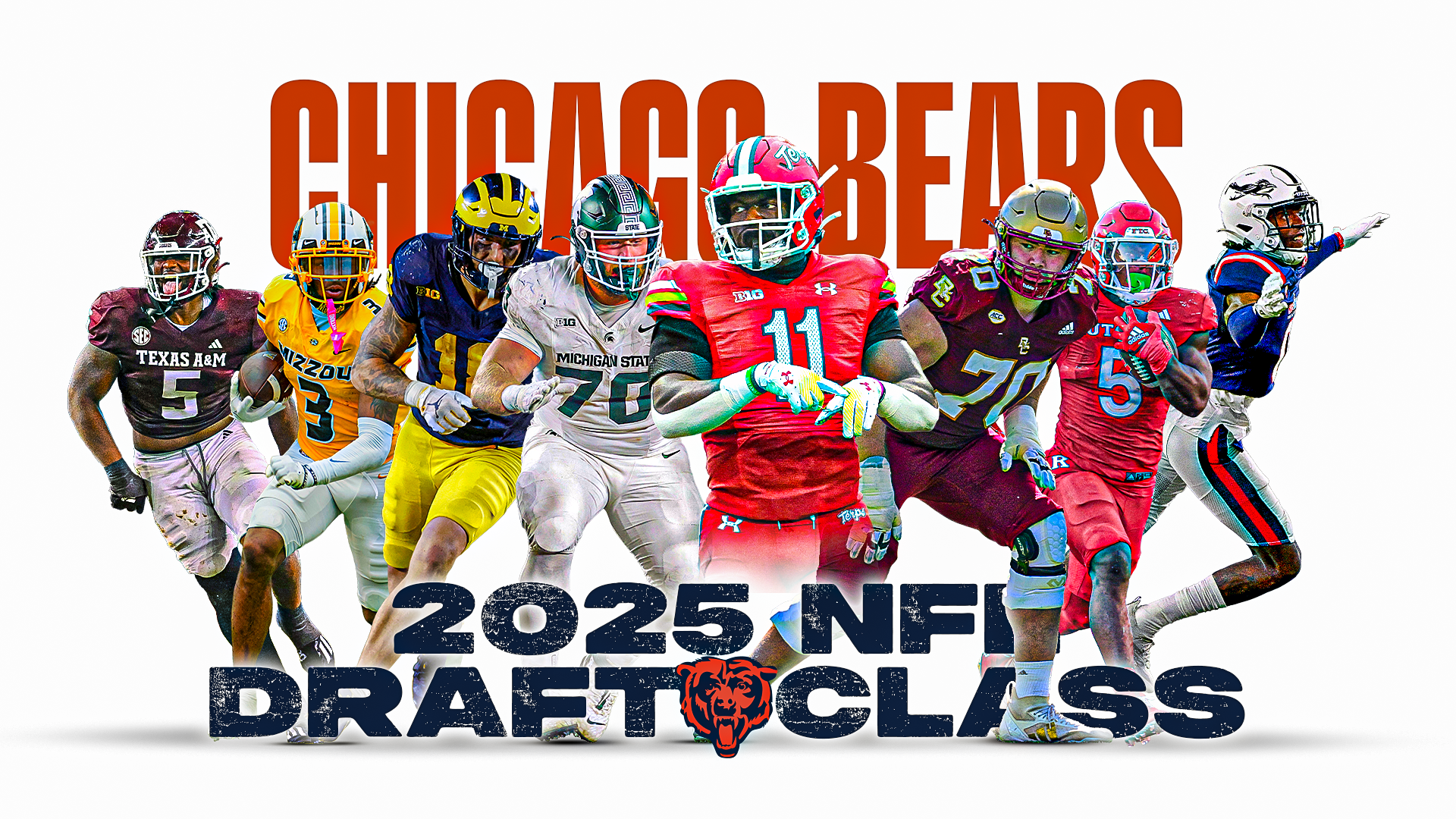 Bears among PFF's highest-graded 2025 draft classes