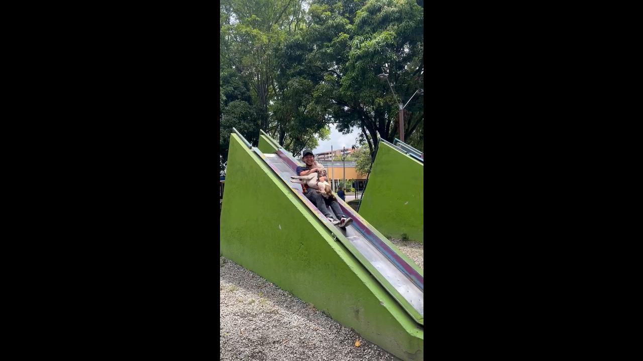 Breezy End To Slide Ride