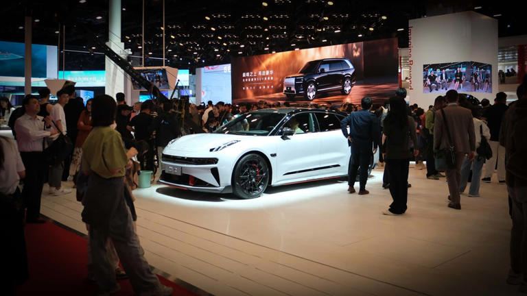 China's EV Brands Shine At The Shanghai Auto Show—While Tesla Stays Home