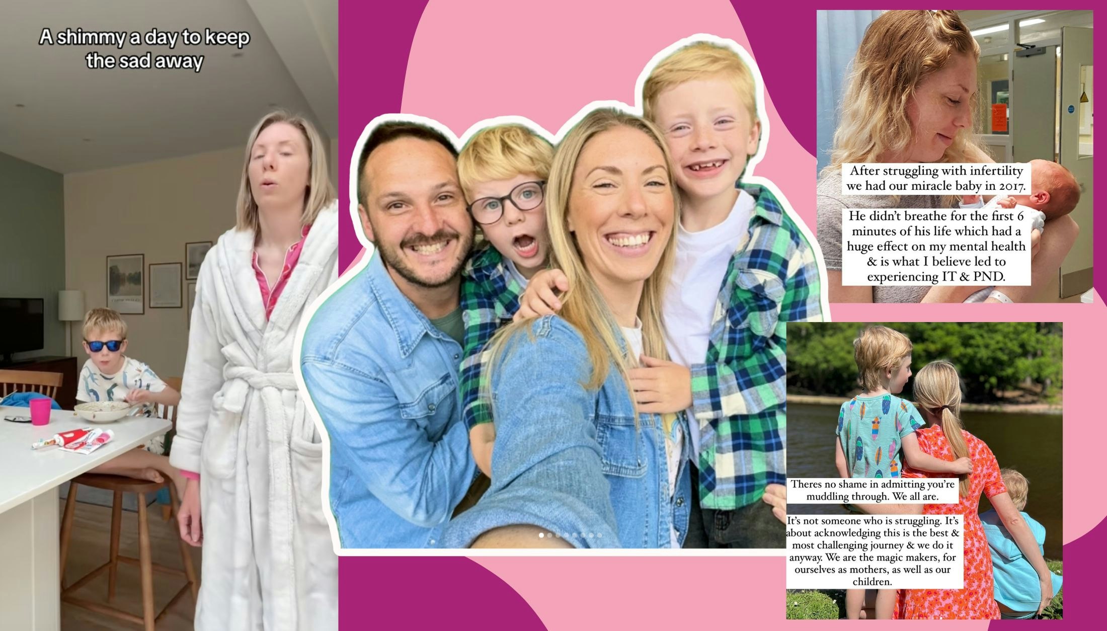 Daisy Woods on motherhood, mental health, and finding herself again