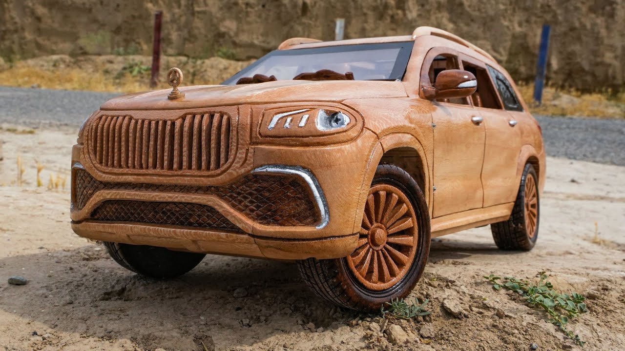 Mercedes-Benz Maybach GLS Made of Wood! 🪵