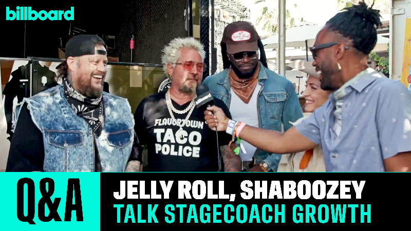 Jelly Roll, Shaboozey, Guy Fieri & More Speak On Stagecoach & Country's ...