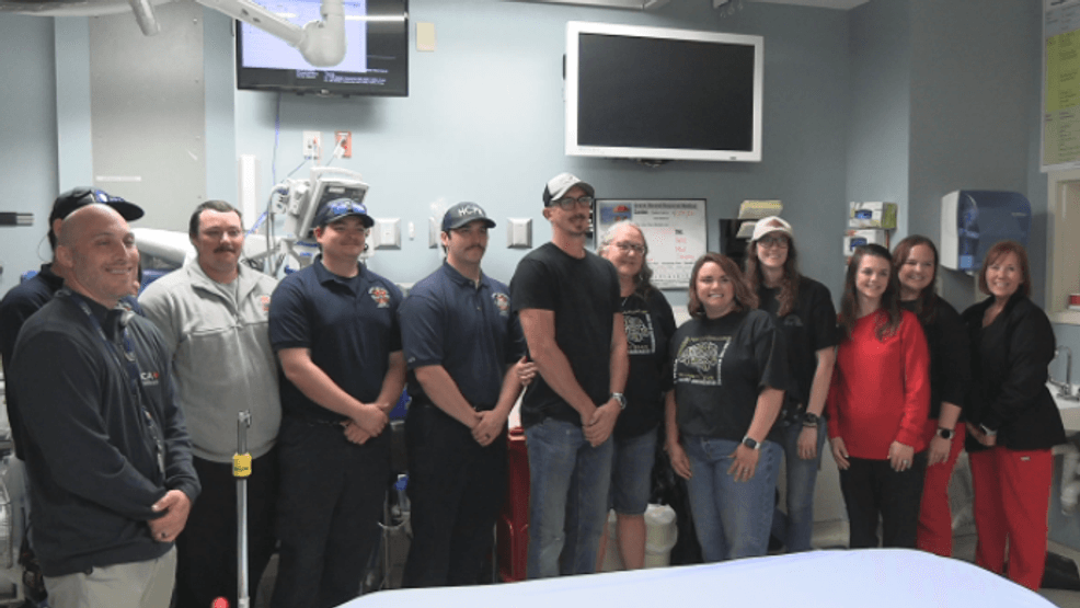 Grand Strand brain trauma patient reunites with hospital heroes