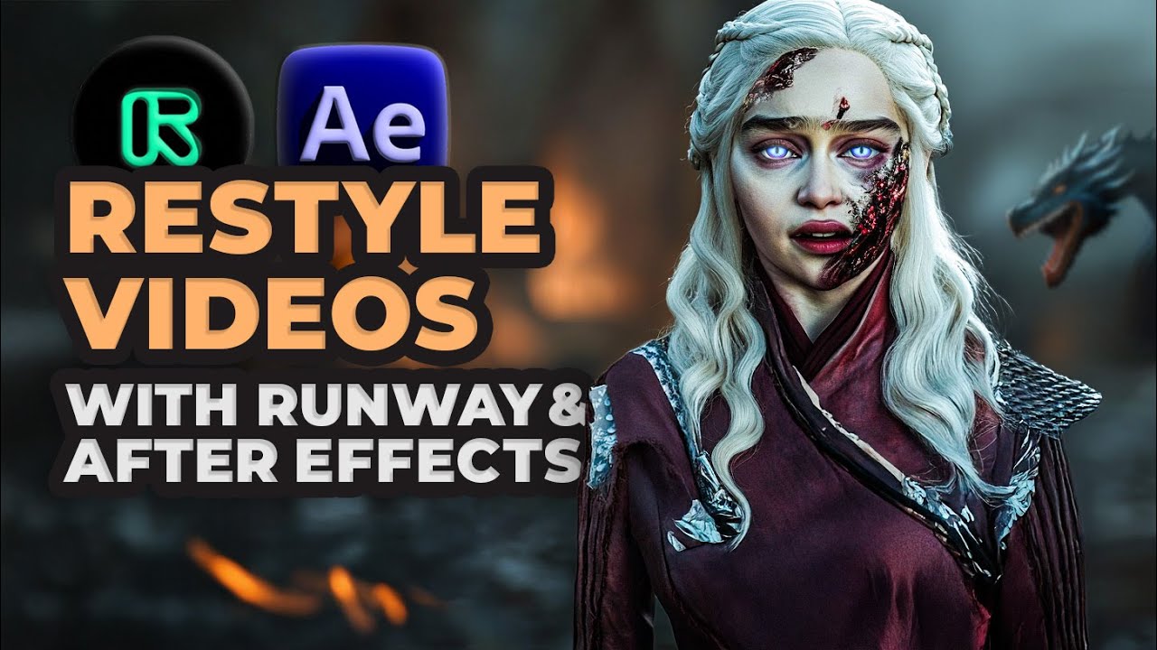 Master VFX Compositing with Runway RESTYLE + After Effects