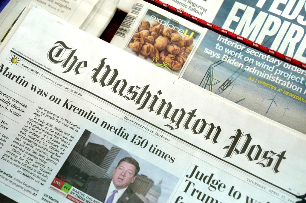 Cash-strapped Washington Post threw $1M brunch at ritzy DC venue during ...