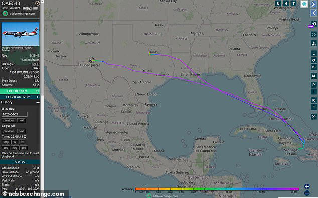 Why the New England Patriots plane flew to Guantanamo Bay on Monday