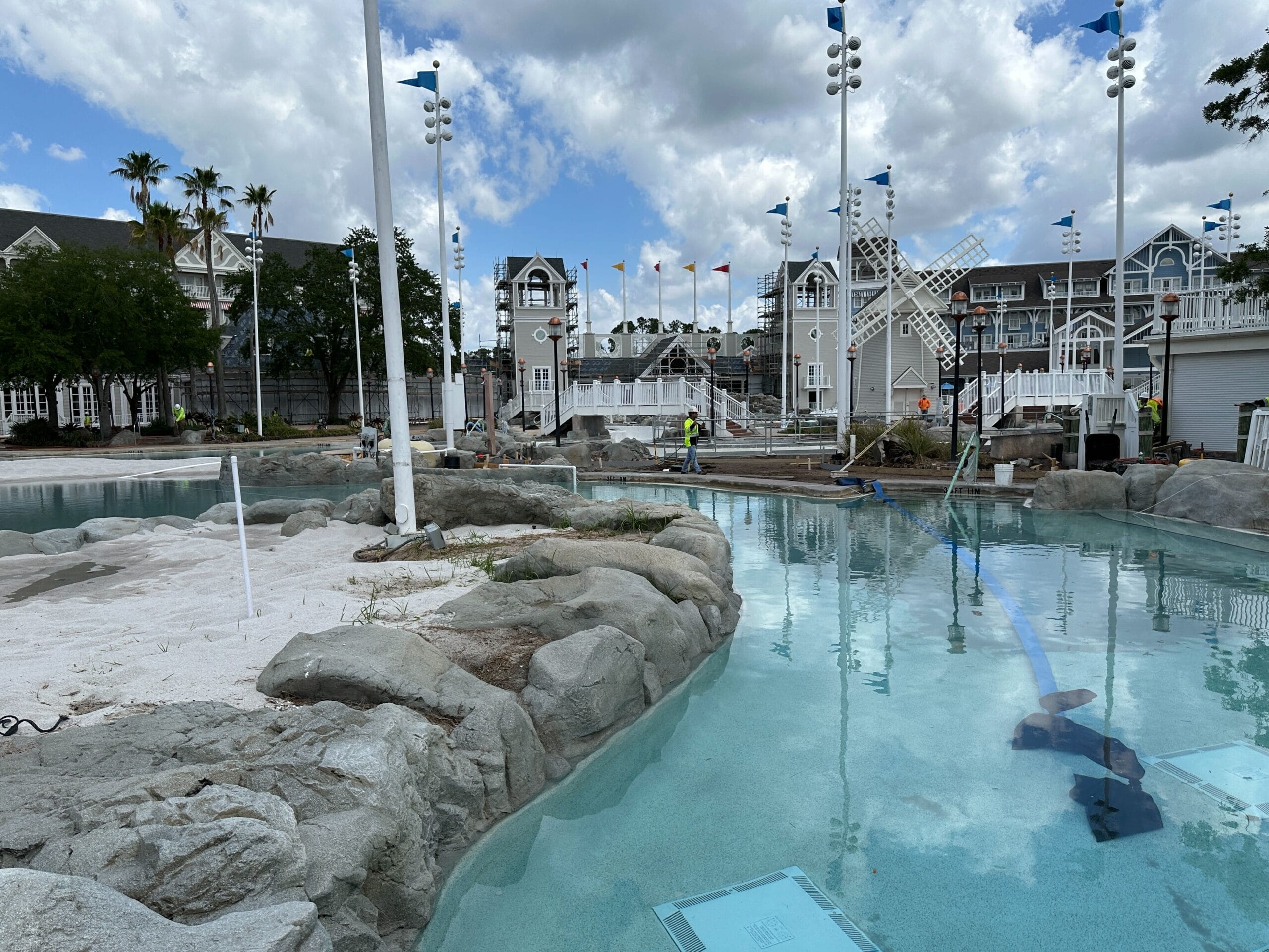 Water Returns to Stormalong Bay Pool, New Shingles Installed at Disney ...