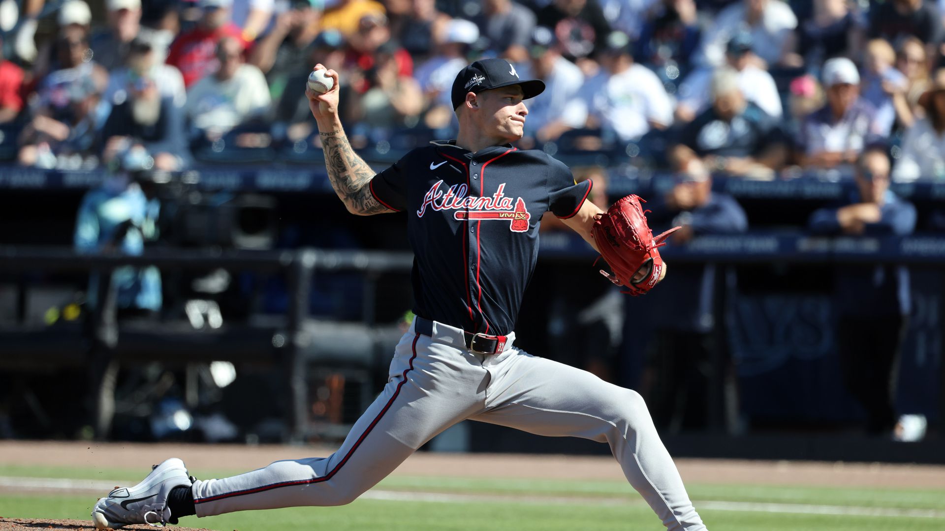 AJ Smith-Shawver faces German Marquez in game two of Braves-Rockies series