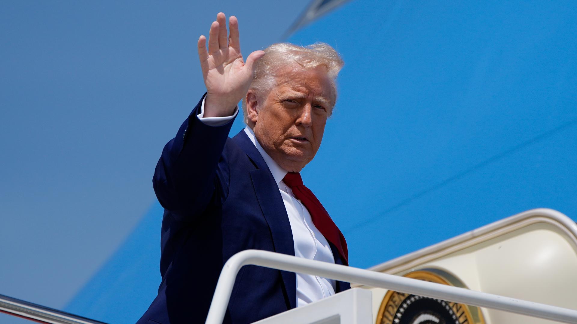 President Trump accepts gifted jumbo jet from Qatar