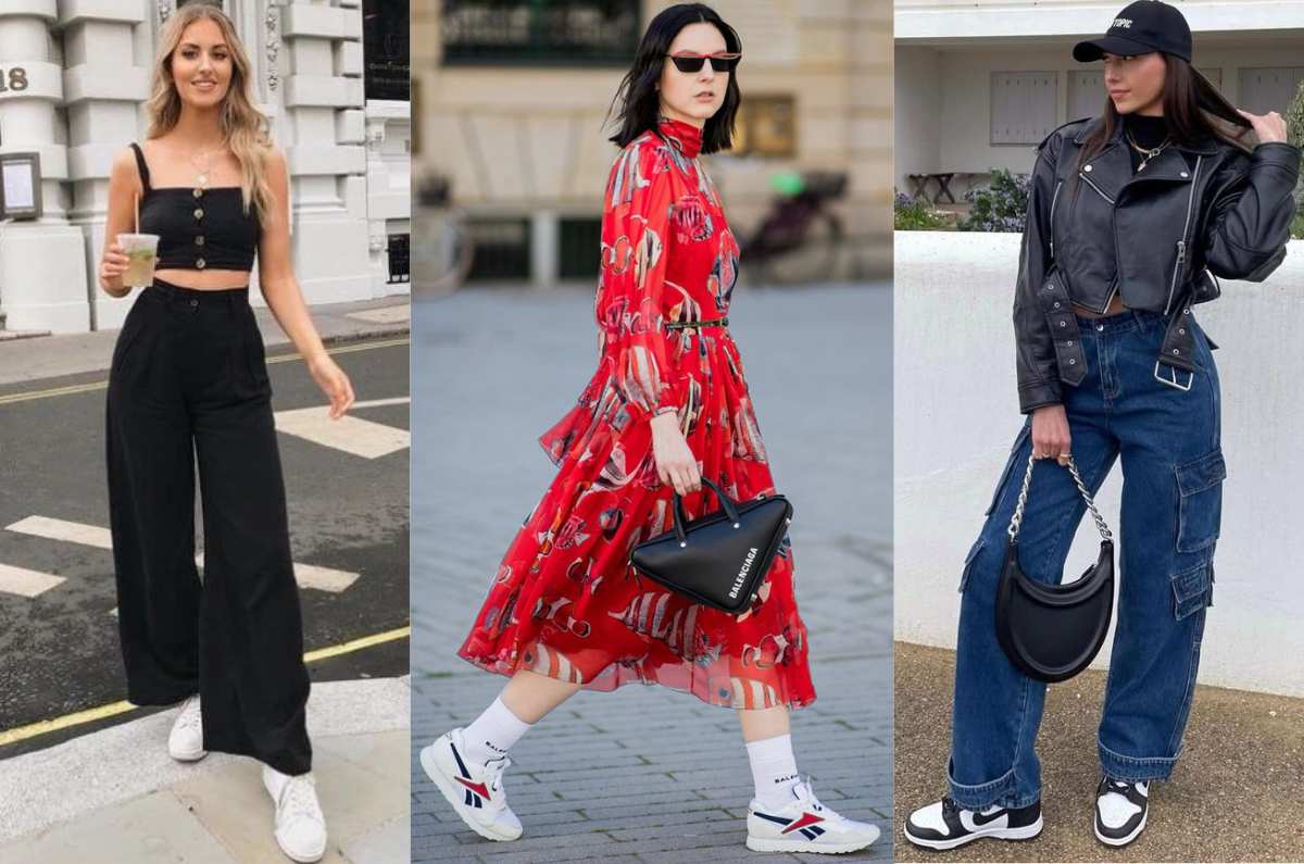 10 outfits con tenis para trabajar casuales sin verte fachosa