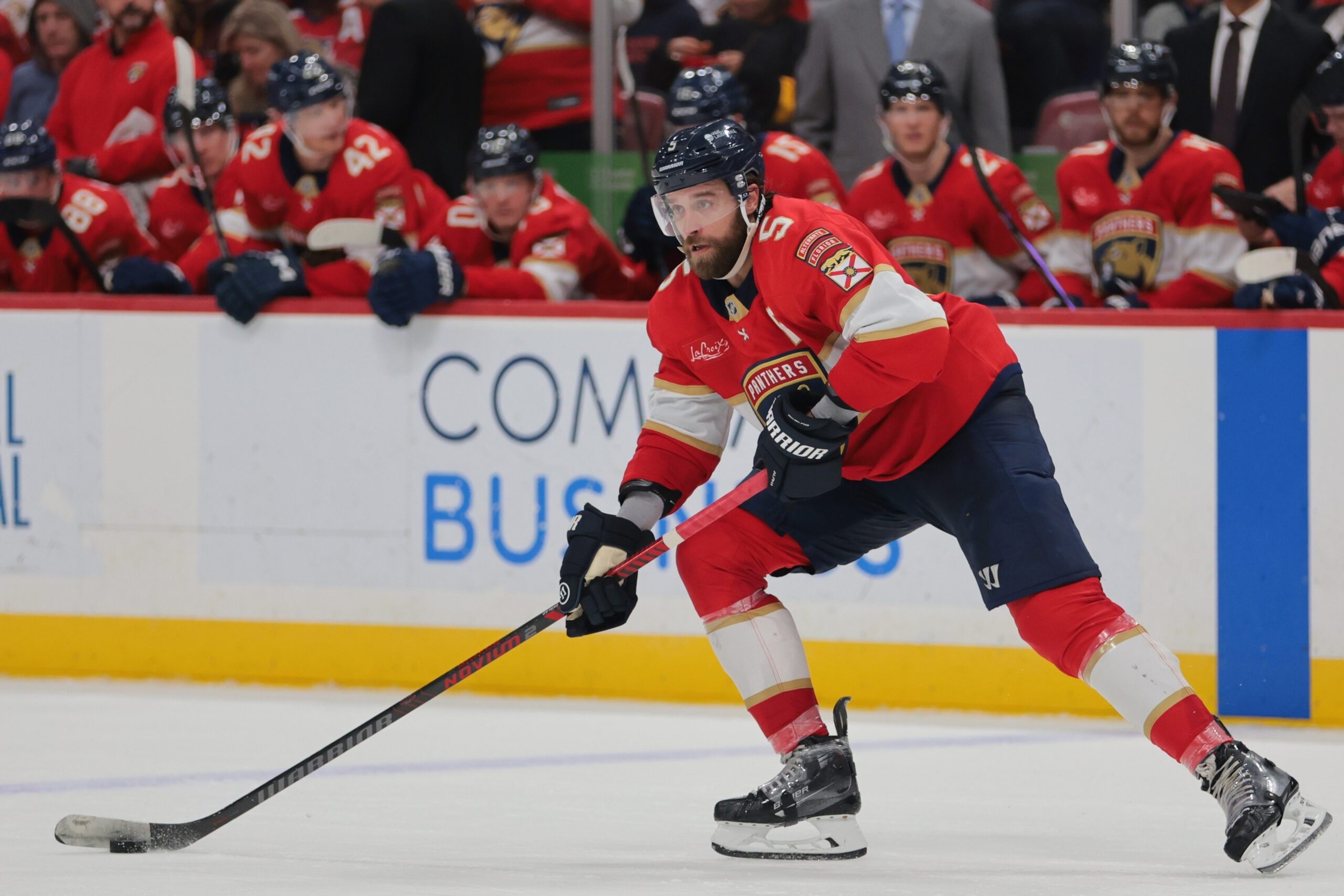 Panthers’ Aaron Ekblad to have hearing for hit on Lightning’s Brandon ...