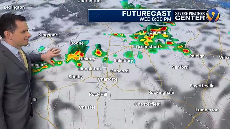 Tuesday's forecast with Meteorologist Joe Puma