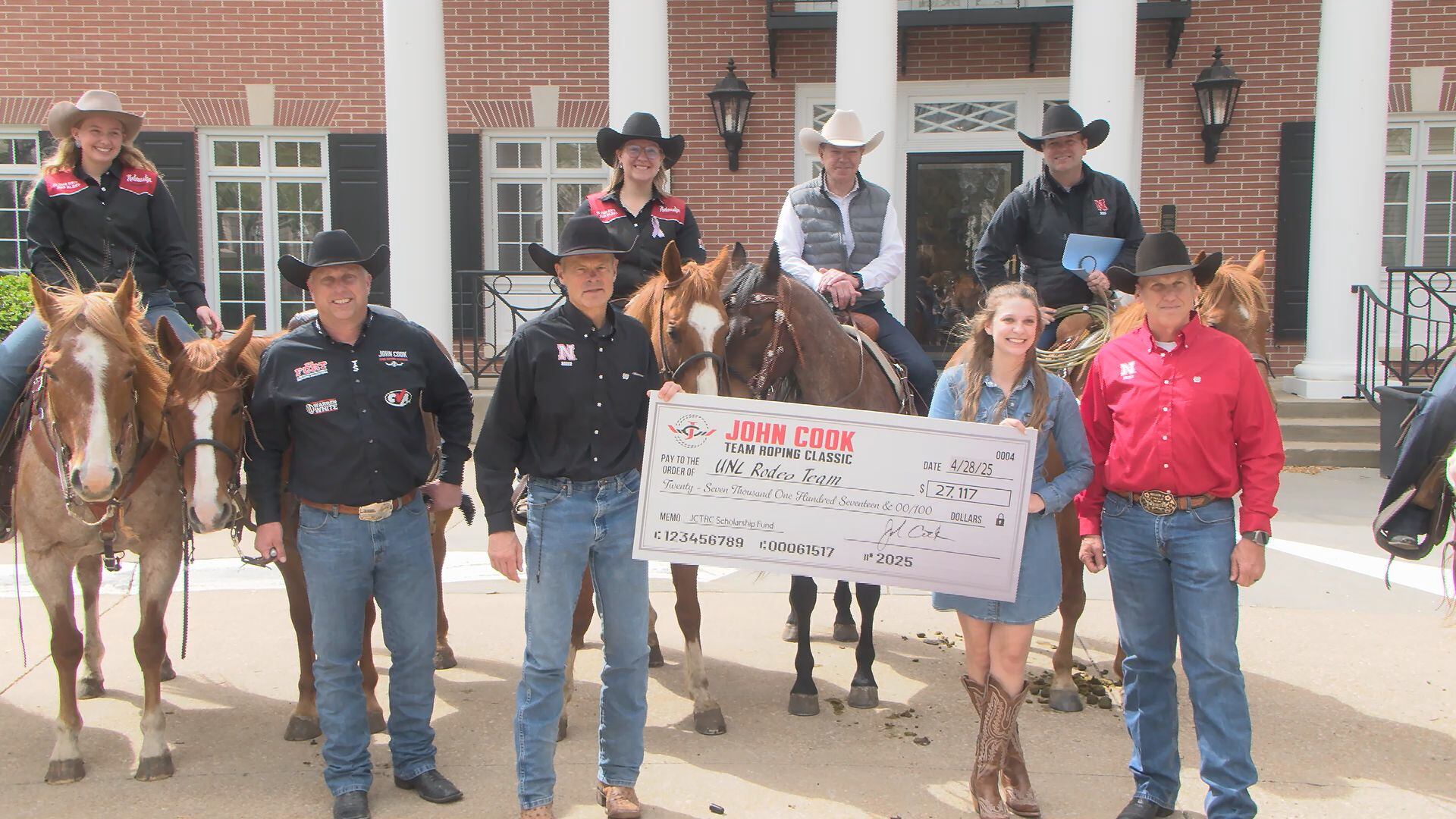 Governor Pillen proclaims Rodeo Week in Nebraska along with John Cook ...
