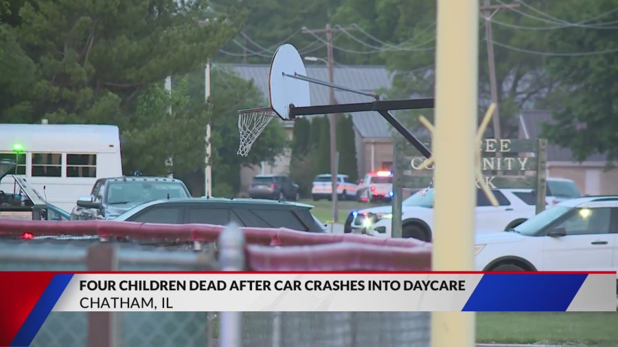 Tragic car crash at Illinois after-school camp kills four children