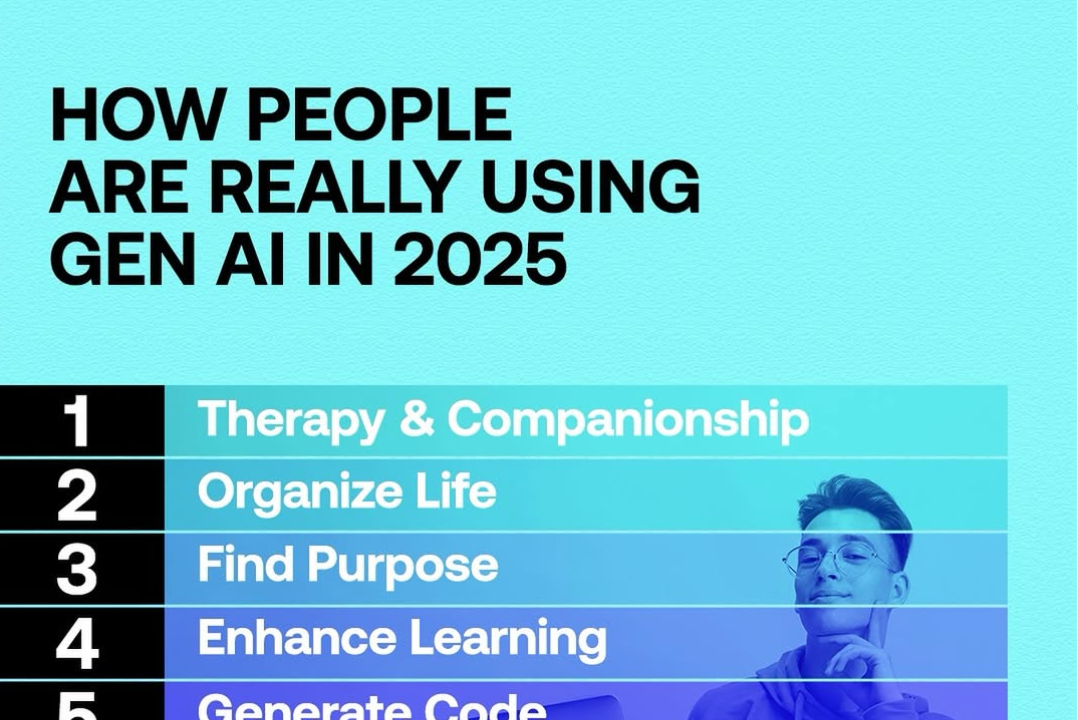 Emotional support and life organisation top real-world use of ...