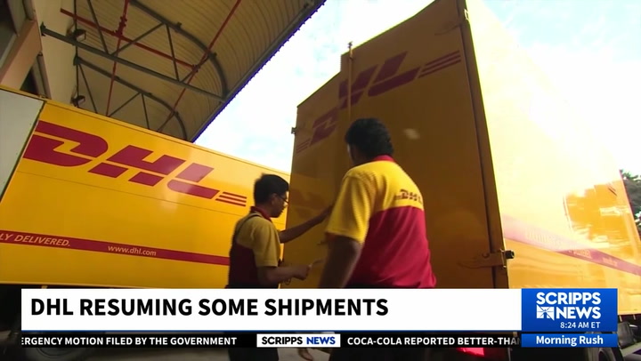 DHL Resumes US Shipments Post Customs Regulation Talks