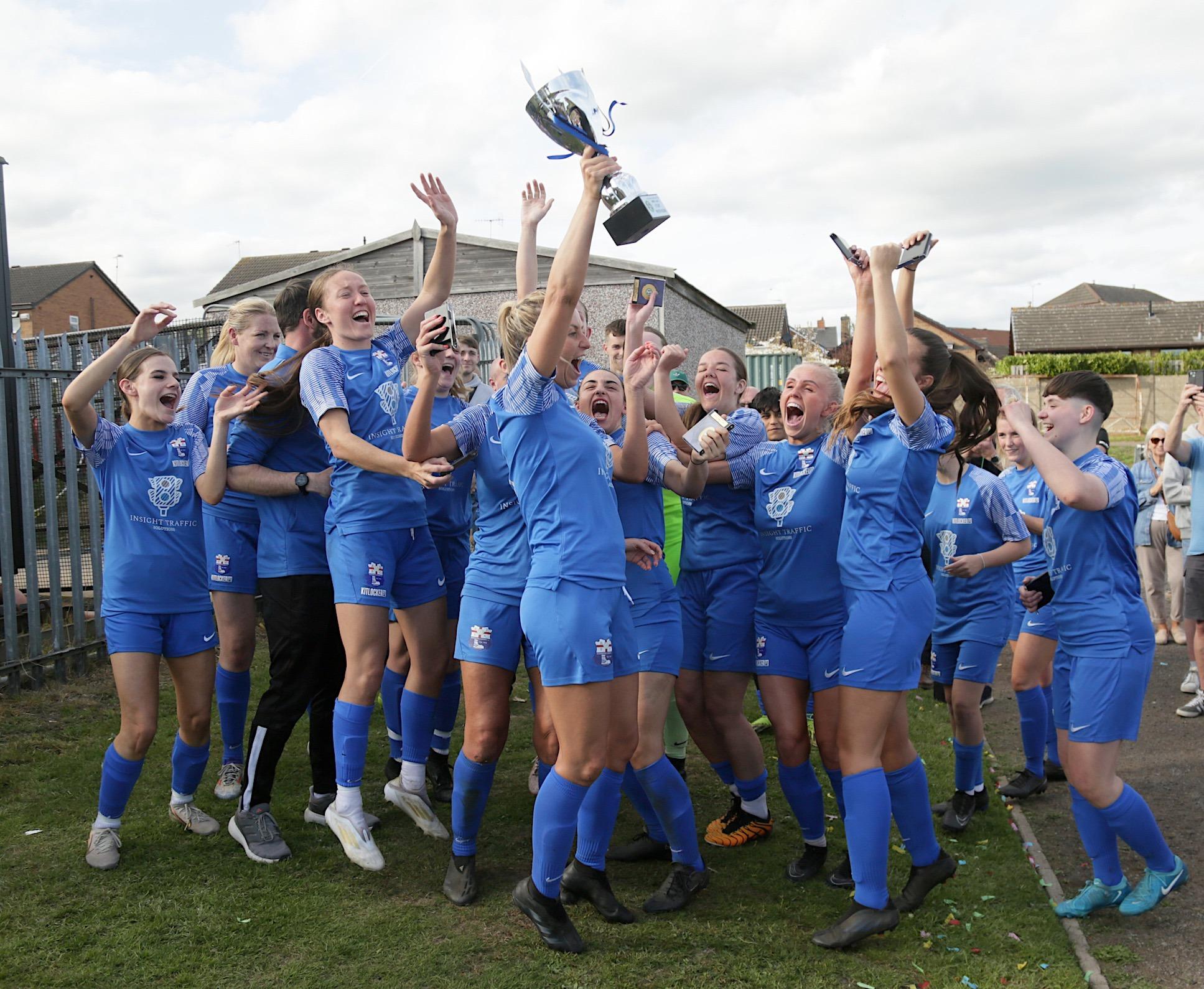 Rossington Main Ladies complete league and cup double