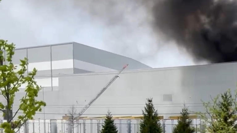 Fire at Joliet IKEA warehouse leaves 1 firefighter in hospital