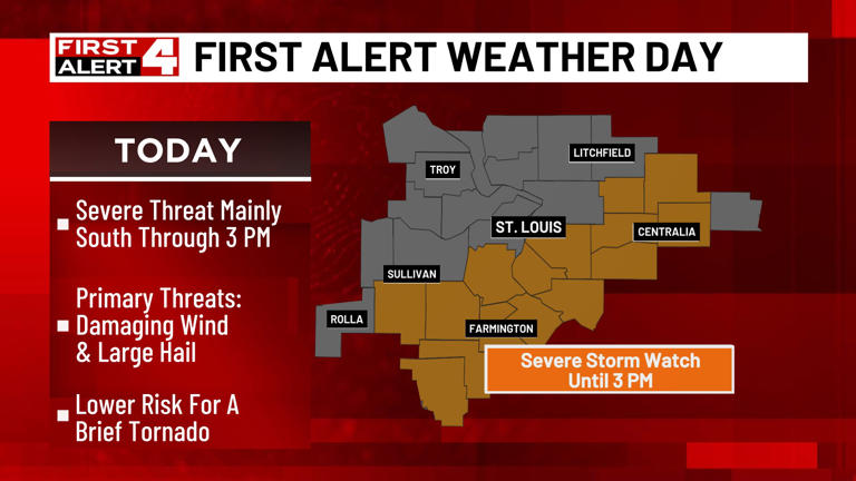 Tornado leaves behind damage at school in Potosi